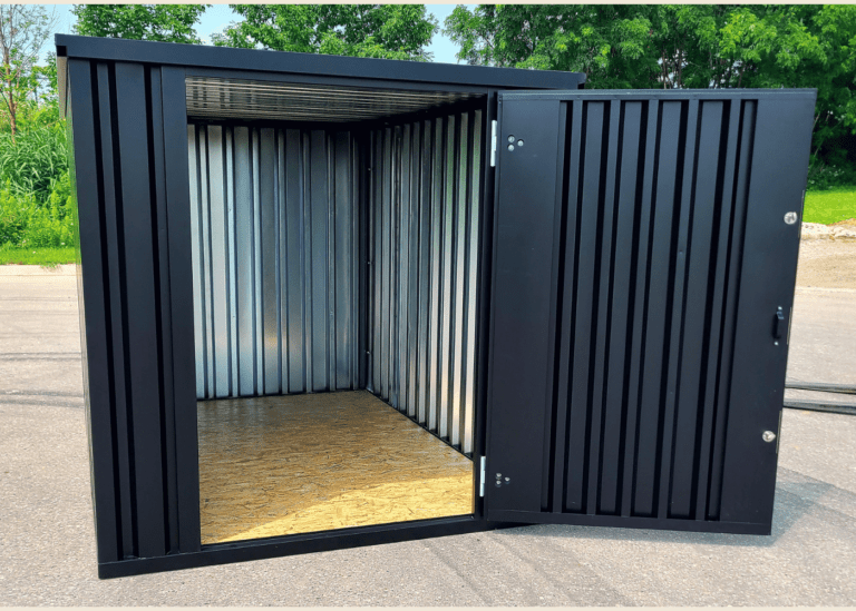 Steel Flat-Pack Storage Containers in Canada | Storage-Tech