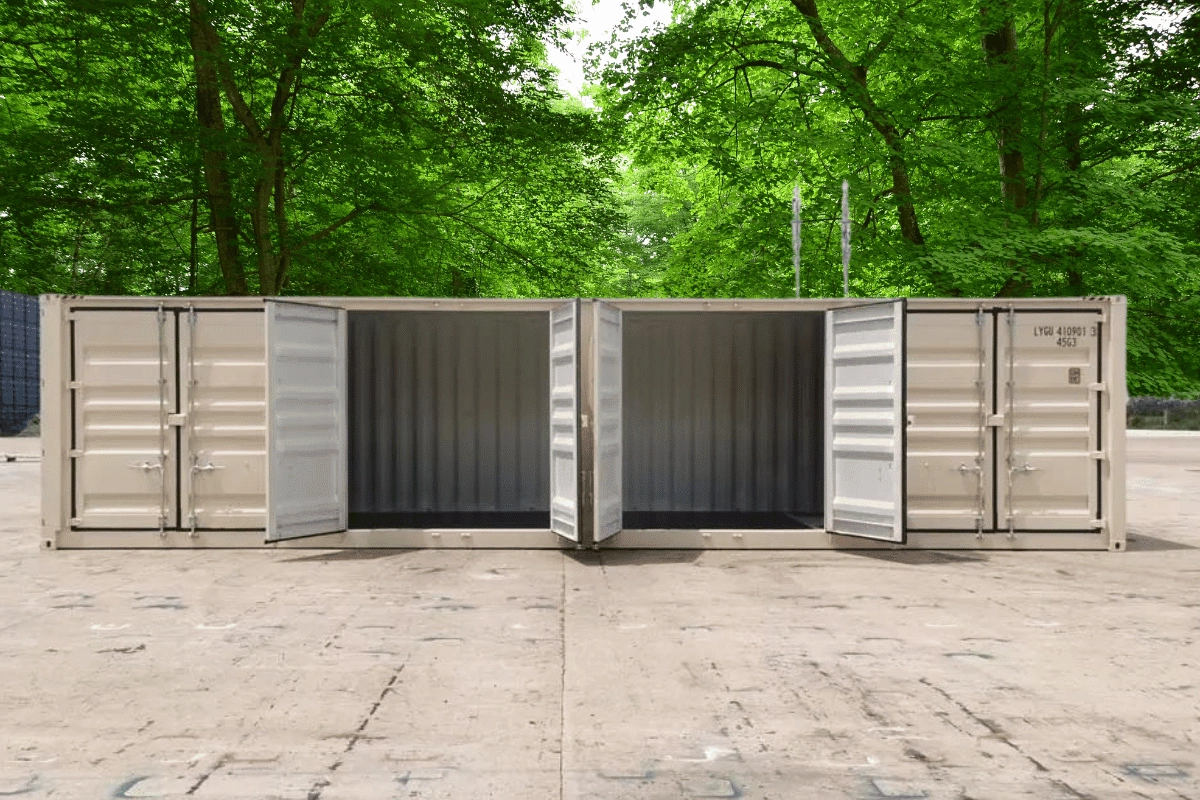 40ft New 4 Side Doors Standard - The Future of Storage | Storage-Tech